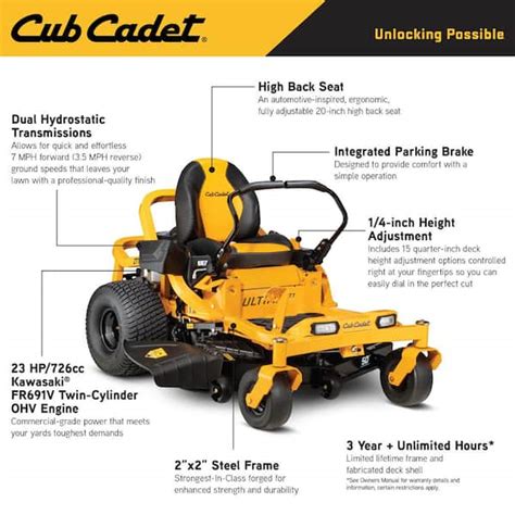 Cub Cadet Zero Turn Mowers The Home Depot