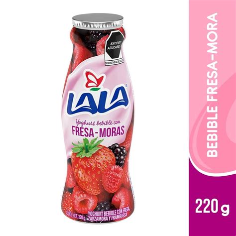 Yogurt Bebible Lala Fresa Mora 220 G Walmart En Línea