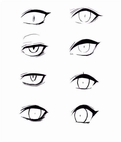 Anime Tired Eyes Reference How To Draw Anime Eyes For Beginners Step