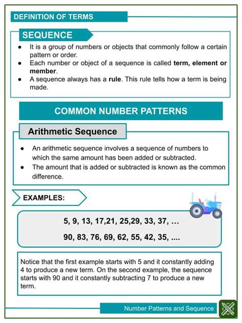 Best 13 Number Patterns And Sequence 4th Grade Math Worksheets Artofit