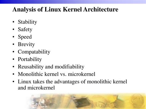 PPT Linux Kernel Internals PowerPoint Presentation Free Download ID 708571