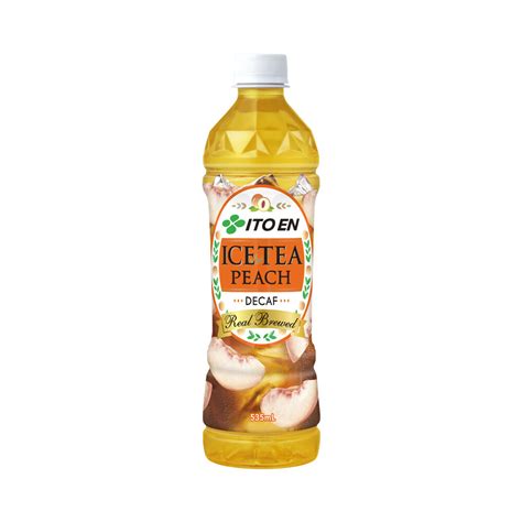 Buy Ito En Peach Ice Tea 535ml Coles