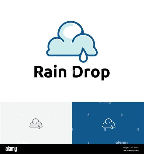 Rain Cloud Logo Raining Cloud Logo Template 118779 Templatemonster