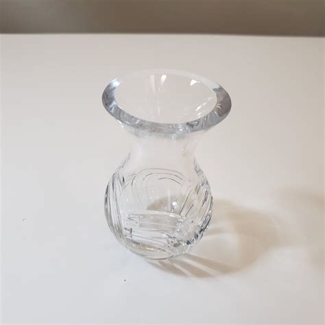 Beautiful Vintage Signed Rogaska Maestro Clear Crystal Violet Etsy