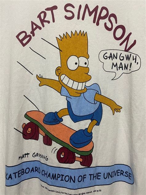 Fear Of God X Bart Simpson On Carousell