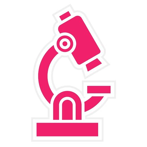 Premium Vector Miscroscope Icon Style
