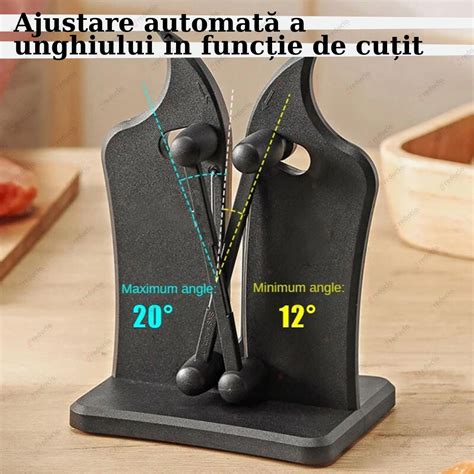 Ascutitor Manual Cutite Ajustare Automata In Functie De Cutit Ieftin