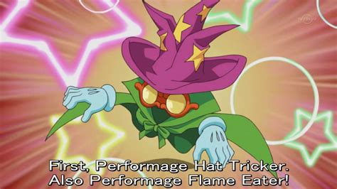 Performage Hat Tricker And Performage Flame Eater Youtube
