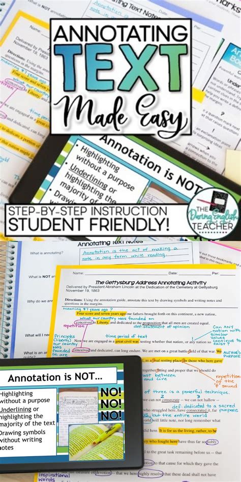 Annotating Text Teaching Students To Annotate Nonfiction Print
