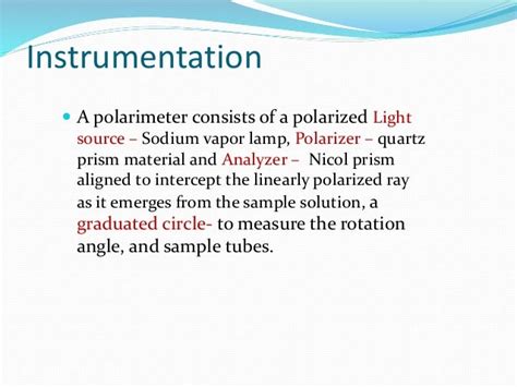 Polarimetry