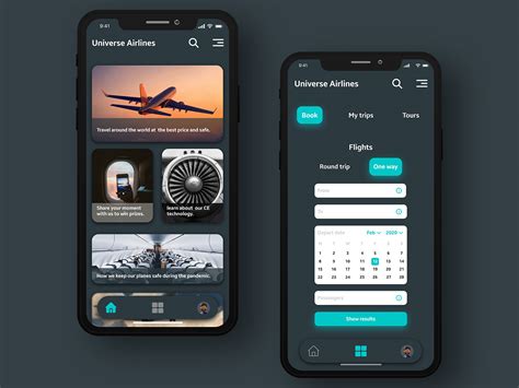Flight Booking App Behance