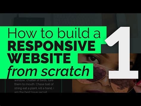 free video how to create a responsive website from scratch from