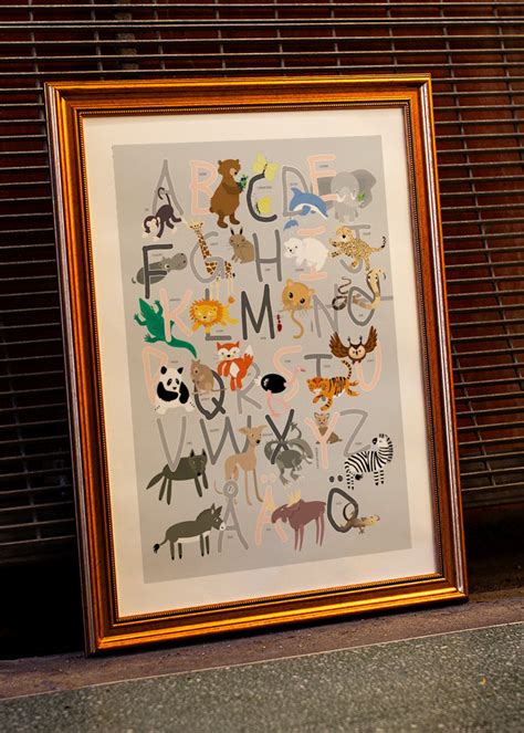 Abc Poster Posters And Prints By Tinna Ahlander Printler