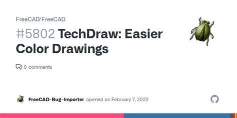 techdraw easier color drawings · issue 5802 · freecad freecad · github