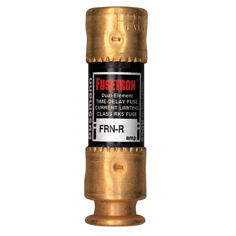 Cooper Bussmann 2 Pack 50 Amp Time Delay Cartridge Fuse Bpfrn R 50 At