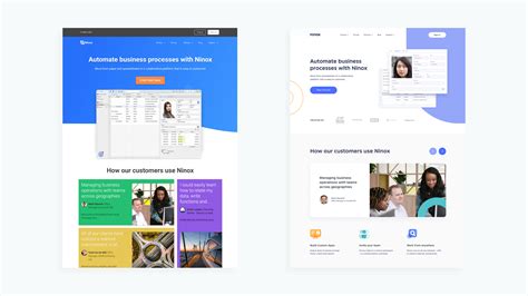 Branding Website And Ui For Database Saas Platform Ninox Ramotion Agency