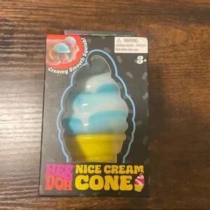 Nee Doh Toys The Viral Squishy Squish Needoh New Doh Nice Ice Cream