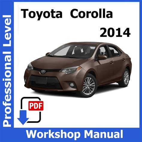 Toyota Corolla Gsic 2014 Workshop Manual Pdf English Obd2 Technology