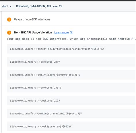Sdl2 Doesnt Respect Non Sdk Interfaces Restrictions On Android P · Issue 5059 · Libsdl Org