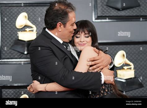 Los Angeles Ca 26th Jan 2020 Alejandro Cabello And Camila Cabello