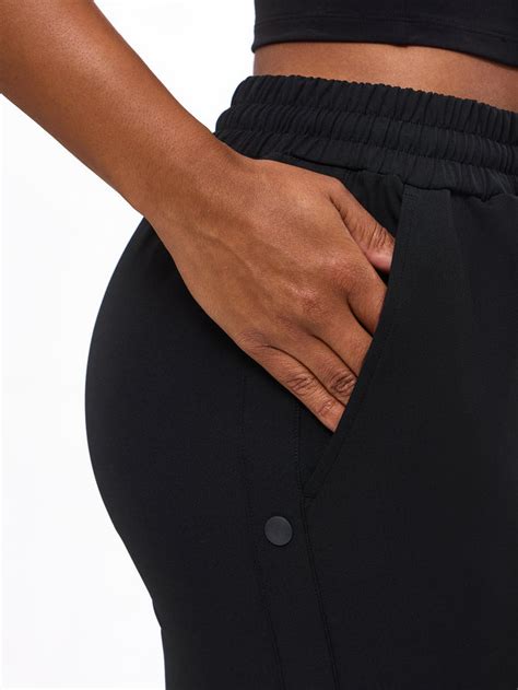 Snap Side Pant Onyx Black