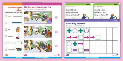 👉 Interactive Pdf Pre Key Stage Standards Maths Activities Standard 3