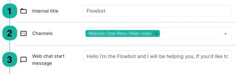 Configuring Your Flowbot Trengo Help Center