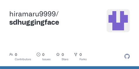 Github Hiramaru9999sdhuggingface