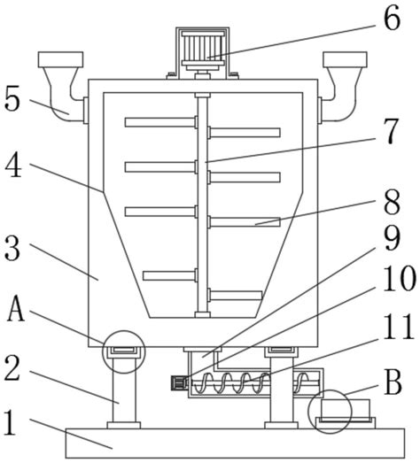耐火砖加工定量输送装置的制作方法