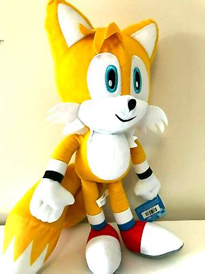 Giant Sonic The Hedgehog Tails Plush 17 Inch Collectible New Ebay