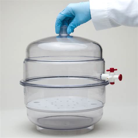 Chamber Vacuum Sealer Bel Art Space Saver Vacuum Desiccators Scienceware 420270000 Clear