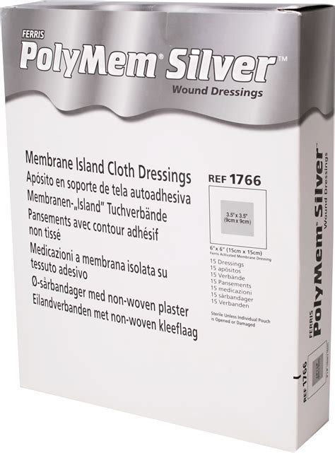 Sølvbandasje Polymem Silver Norengros