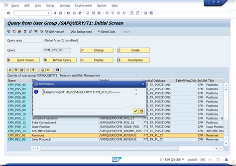 How To Set Break Point In Report SQ01 SAP Community