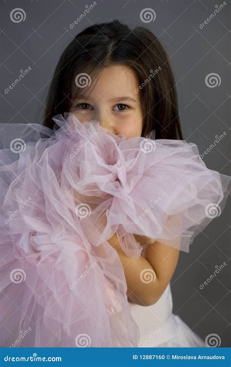 Sweet Ballerina Girl Stock Photo Image Of Portrait Happines