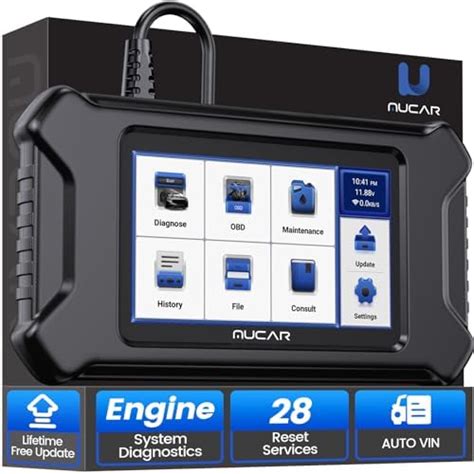 Amazon.com: MUCAR OBD2 Scanner with 6 Systems 7 Reset Services, Wireless Car Diagnostic Tool ...