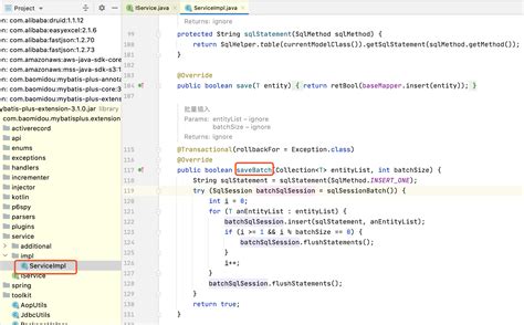 Mybatis Plus的savebatch伪批量剖析 话猫 博客园