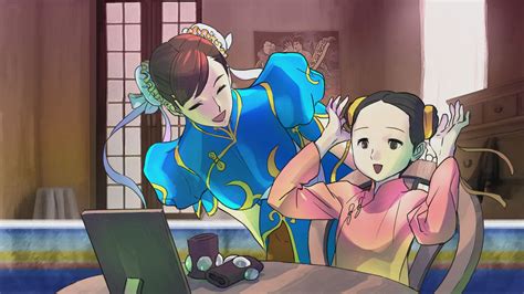 A Cute Story Cg Involving Chun Li And Li Fen By L Dawg211 On Deviantart