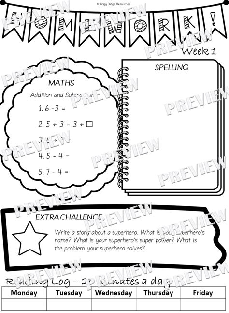 Australian Curriculum 8 4 Aligned Year 3 Homework Sheets Ridgy Didge