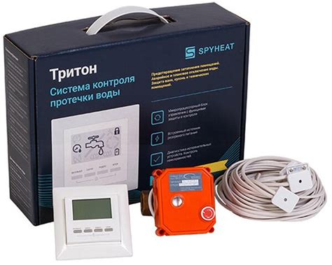 Система контроля протечки воды Spyheat Тритон 20-001 (3/4 дюйма - 1 ...