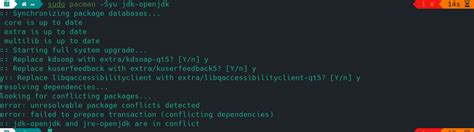 Problem With Jdk And Jre Conflicting Software Applications Manjaro Linux Forum