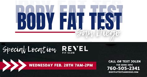 Revel Fit Club Body Fat Test Del Mar Highlands Town Center