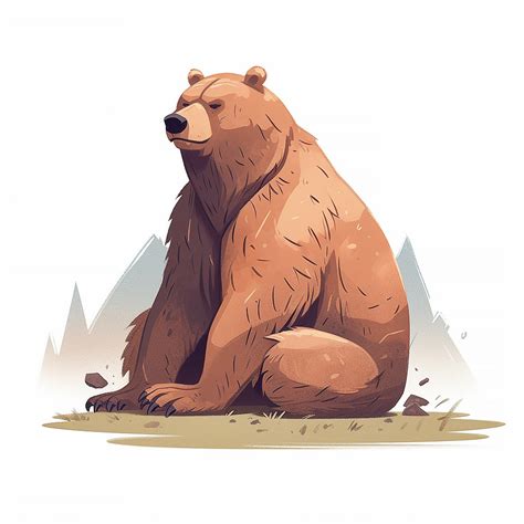Download Ai Generated Bear Brown Bear Royalty Free Stock