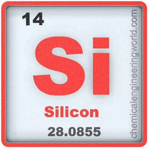 Silicon Atomic Mass Archives Chemical Engineering World