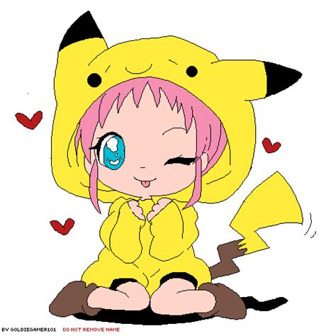 How To Draw Anime Pikachu Girl