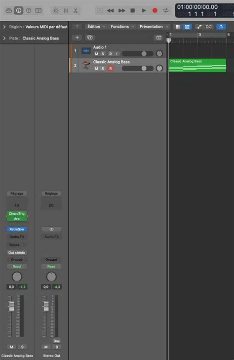 Mise à Jour Logic Pro Dapple Francis Baconnet