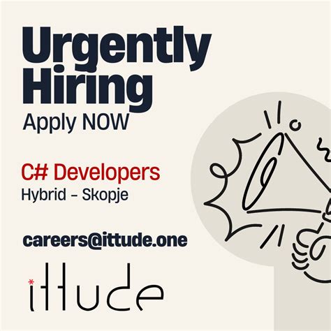 Ittude On Linkedin Csharpdevelopers Hiring Hybridposition Ittude Ittudecareers