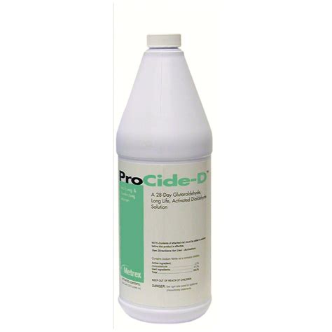 Procide D 28 Day Instrument Disinfectant Qt 16cs 24 Csplt