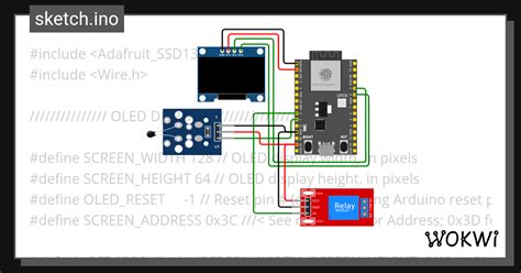 Esp32 Termostato Con Oled Display Wokwi Esp32 Stm32 Arduino Simulator