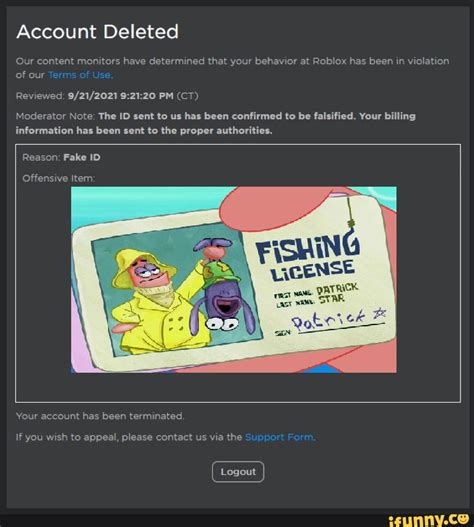Account Deleted Our Content Monitors Have Determined That Your Behavior