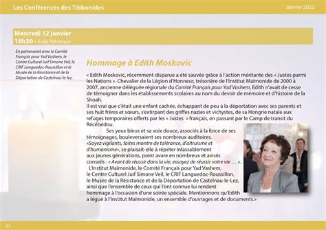 Hommage à Édith Moskovic Mercredi 12 Janvier Sur Lantenne De Radio Aviva Radio Aviva